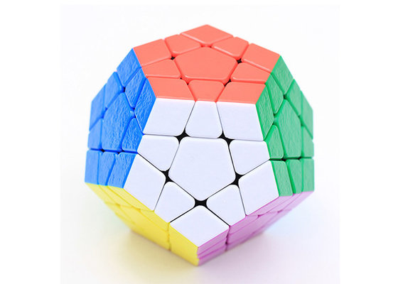 China Promotional gifts colorful  gem magic cube 3 stage 5 cube kids adult toys supplier