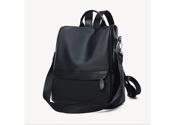 China 2019 new student backpack black grey large capacity travel bag lady's bag supplier