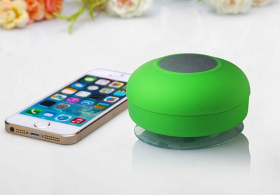 Waterproof Bluetooth Speaker Foreign trade selling sucker wireless bathroom car hands-free mobile phone mini-audio subwo supplier