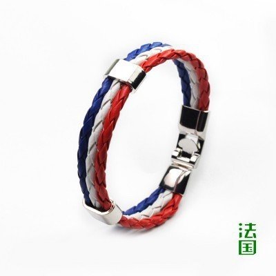 2018 RussiaWorld Cup football commemorative bracelet Bracelet Bracelets wholesale jewelry supplier