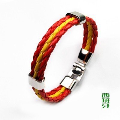 2018 RussiaWorld Cup football commemorative bracelet Bracelet Bracelets wholesale jewelry supplier