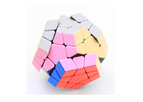 Promotional gifts colorful  gem magic cube 3 stage 5 cube kids adult toys supplier