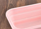 FDA silicone foldable lunch box silicone microwave lunch box portable silicone lunch box supplier